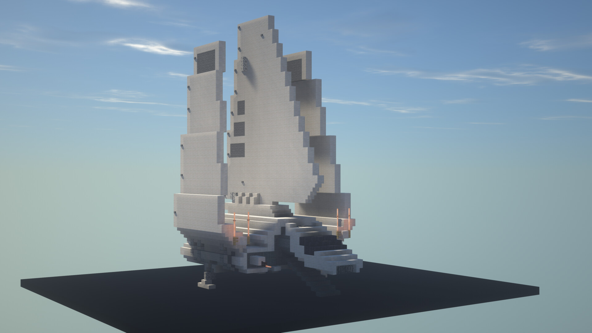 Star Wars: Lambda-Class Imperial Shuttle Minecraft Map