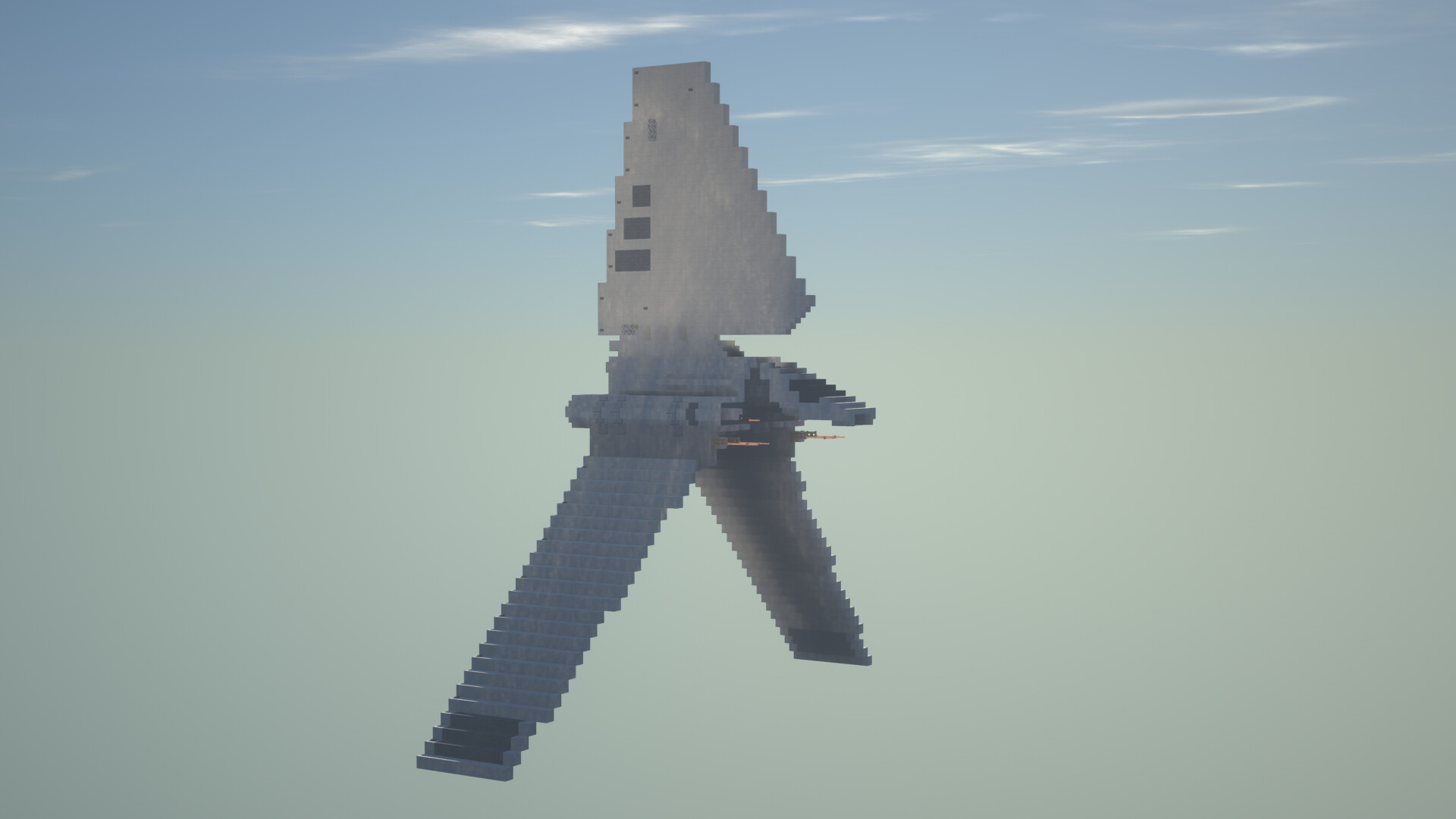 Star Wars: Lambda-Class Imperial Shuttle Minecraft Map