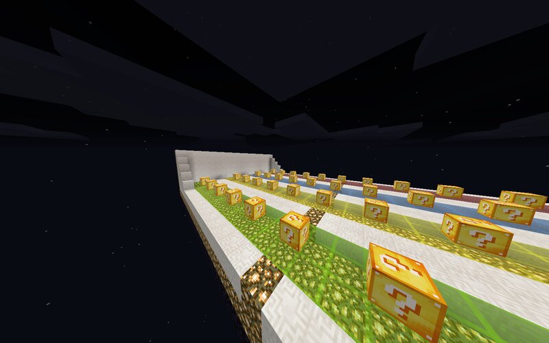 Lucky Block Race 1.12 Minecraft Map