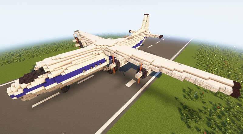 Antonov An-12 Minecraft Map