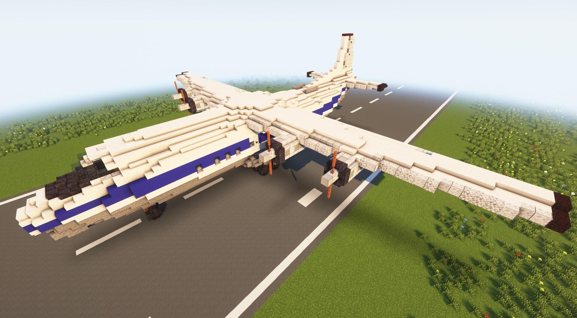 Antonov An-12 Minecraft Map
