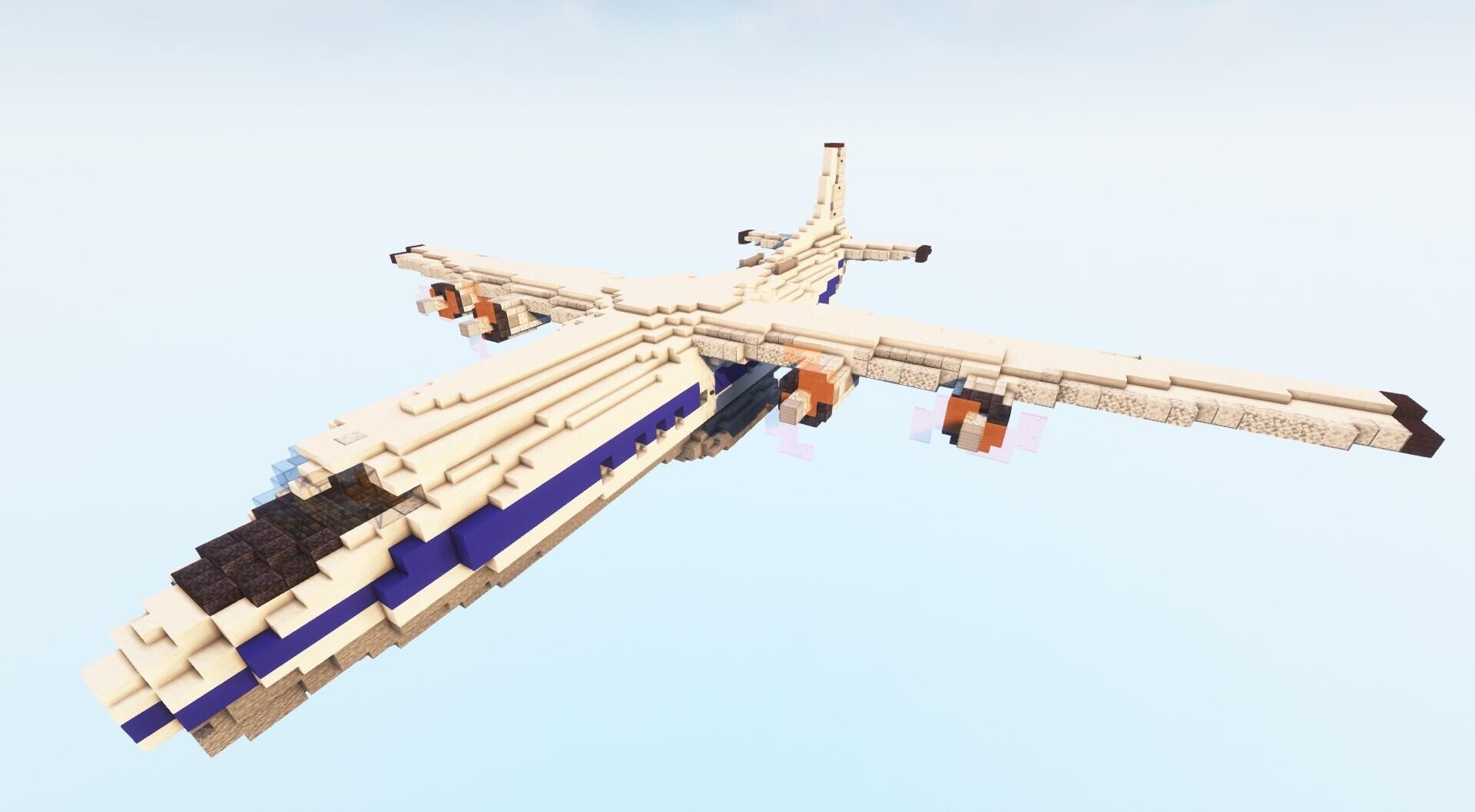 Antonov An-12 Minecraft Map