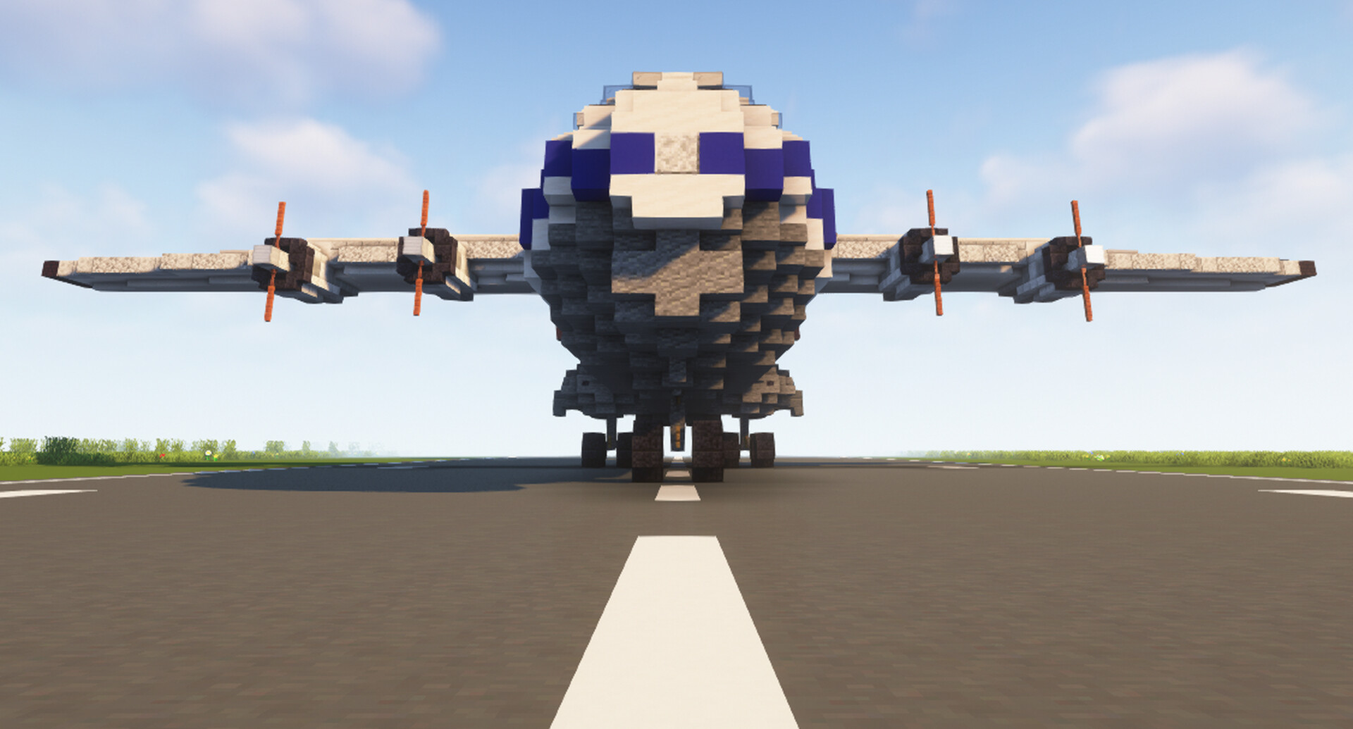 Antonov An-12 Minecraft Map