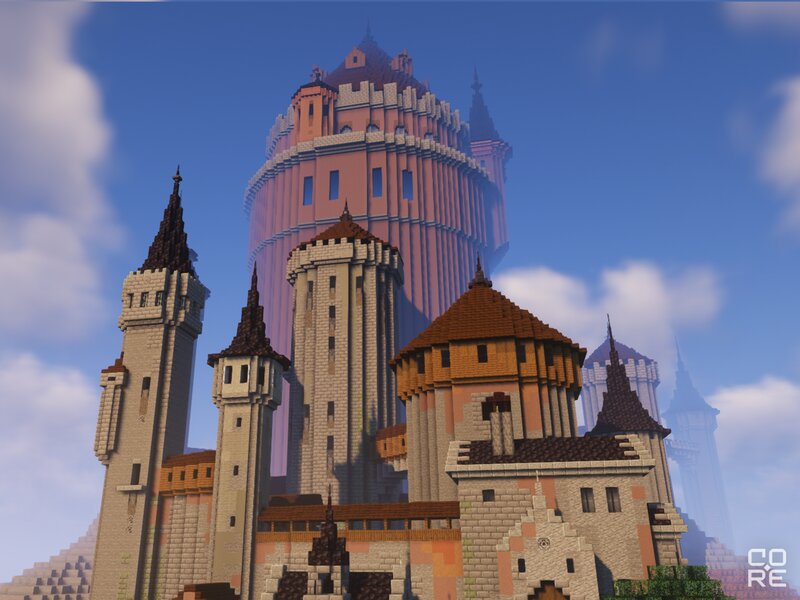 Big Fantasy Castle - CORE Studios Minecraft Map