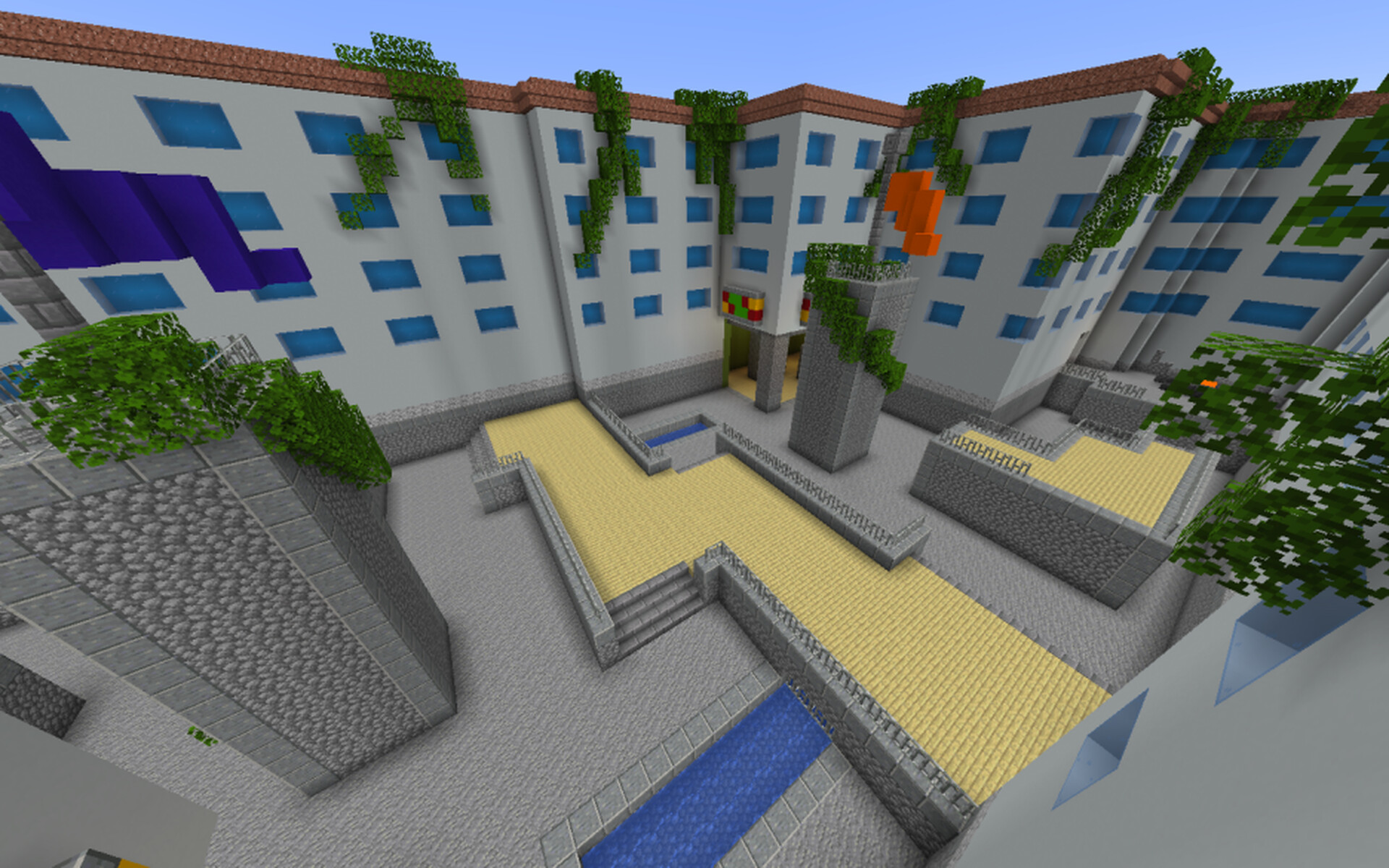 Splatoon Map (BETA) by SR400X Minecraft Map