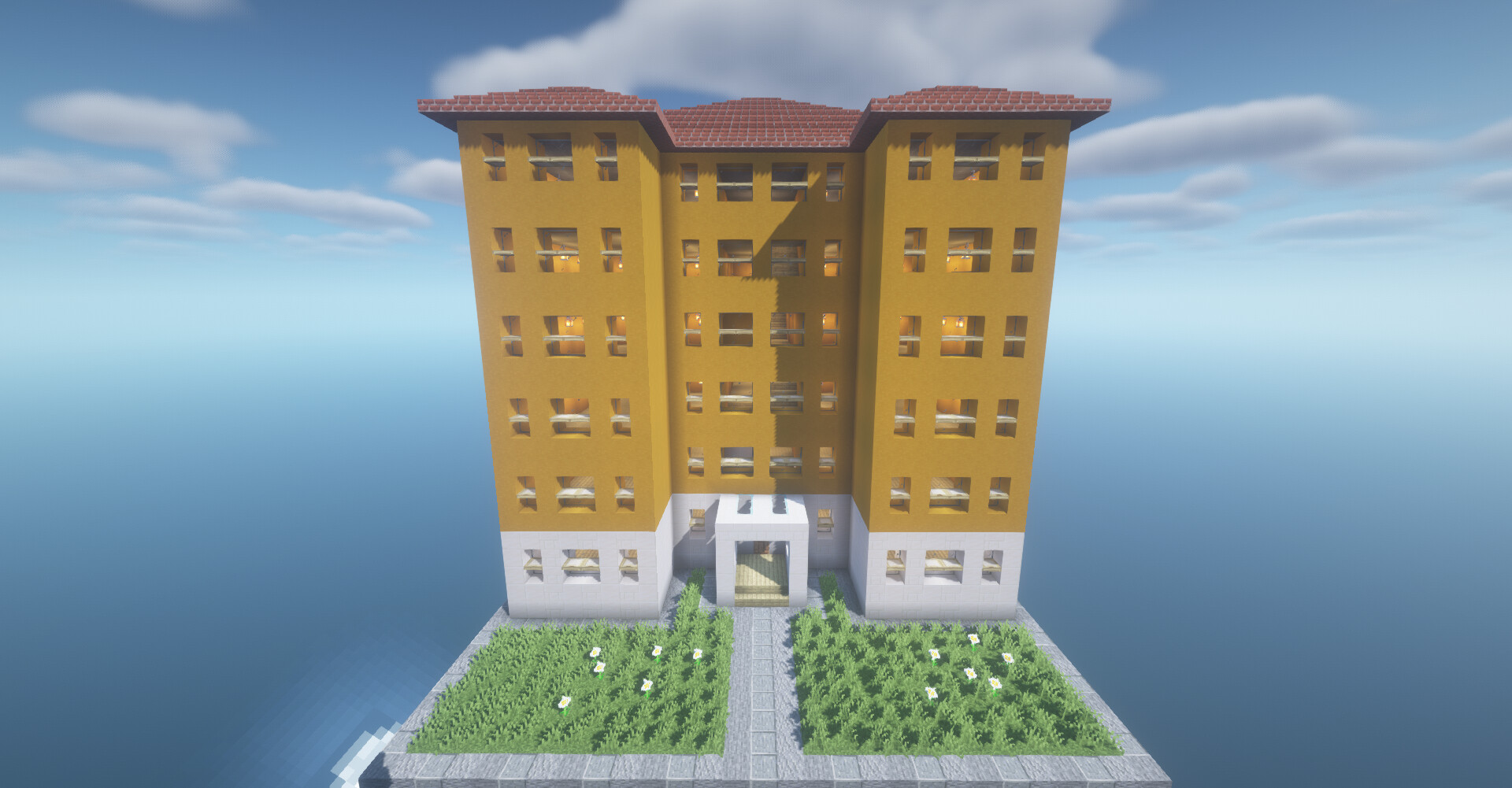 Mid-rise Apartments Minecraft Map