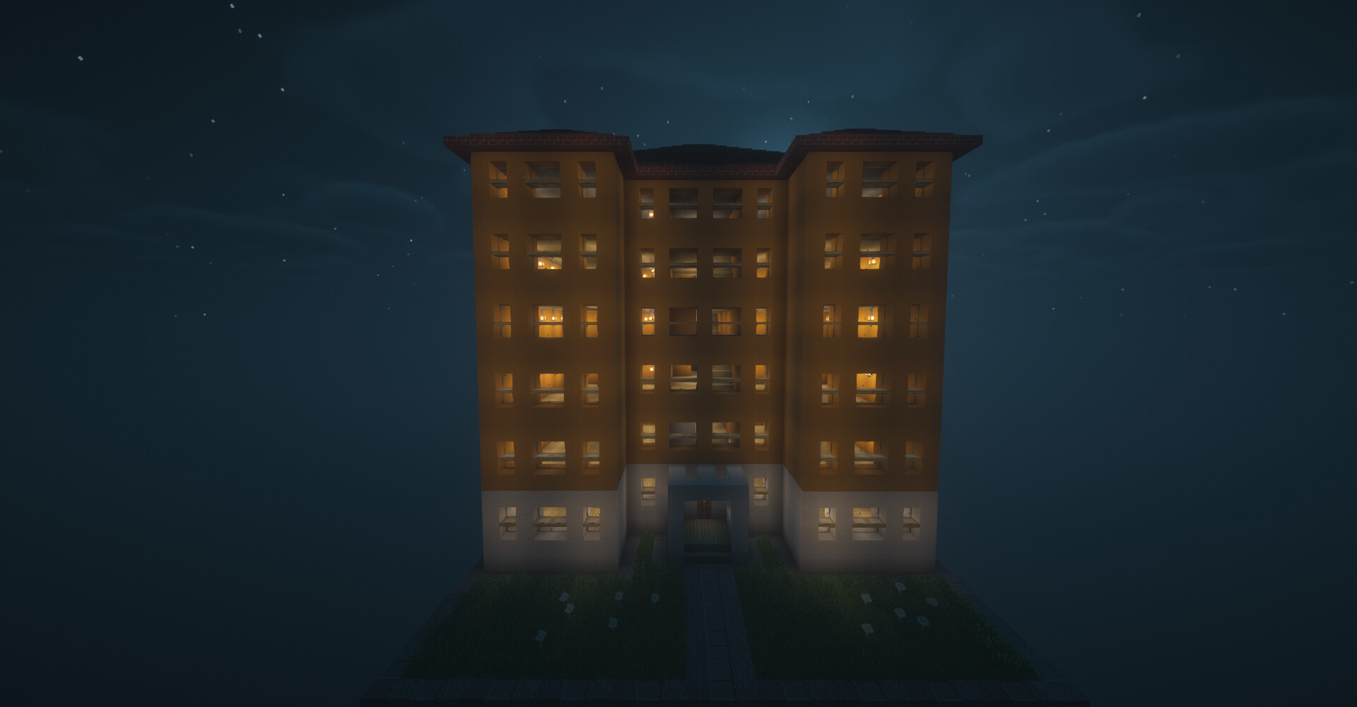 Mid-rise Apartments Minecraft Map