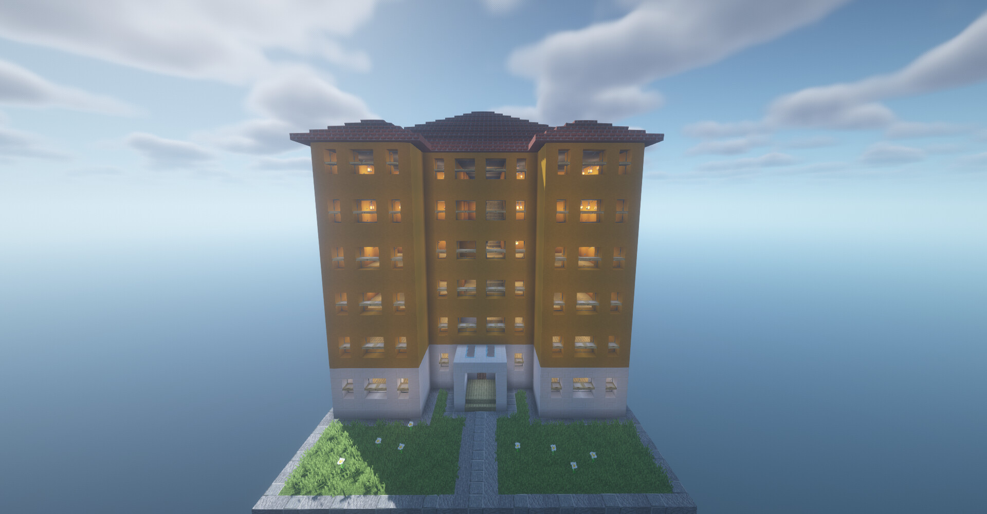 Mid-rise Apartments Minecraft Map
