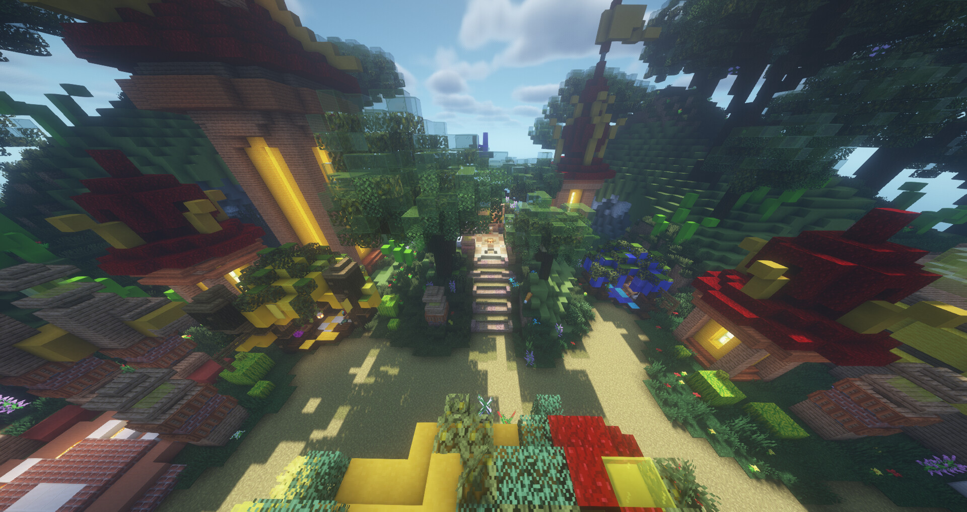 🟦 Survival Spawn 🟦 Minecraft Map