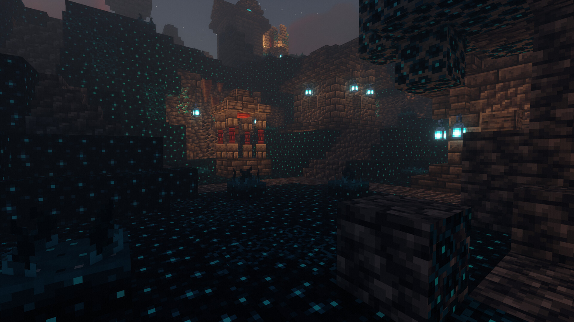 Overworld Ancient City Minecraft Map