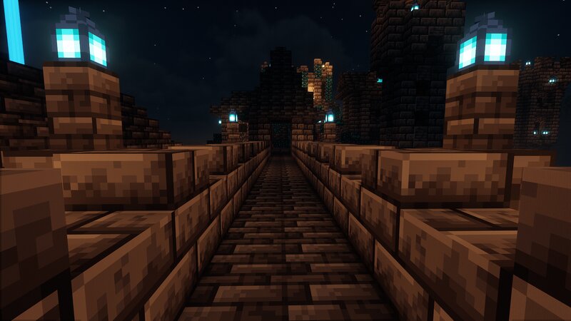 Overworld Ancient City Minecraft Map