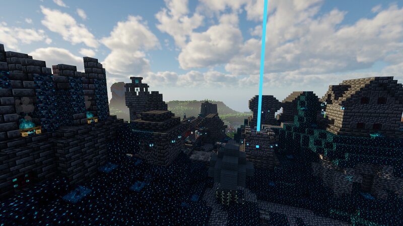 Overworld Ancient City Minecraft Map