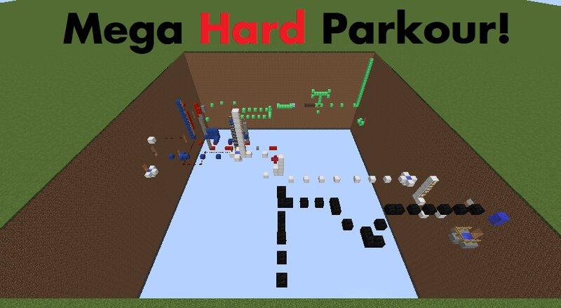 Mega Hard Parkour! Minecraft Map