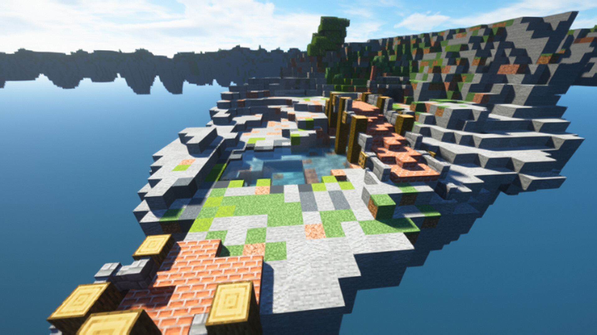 GRAVEL lands Minecraft Map