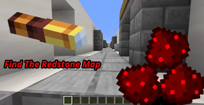 Find the Redstone Bedrock Edition Minecraft Map