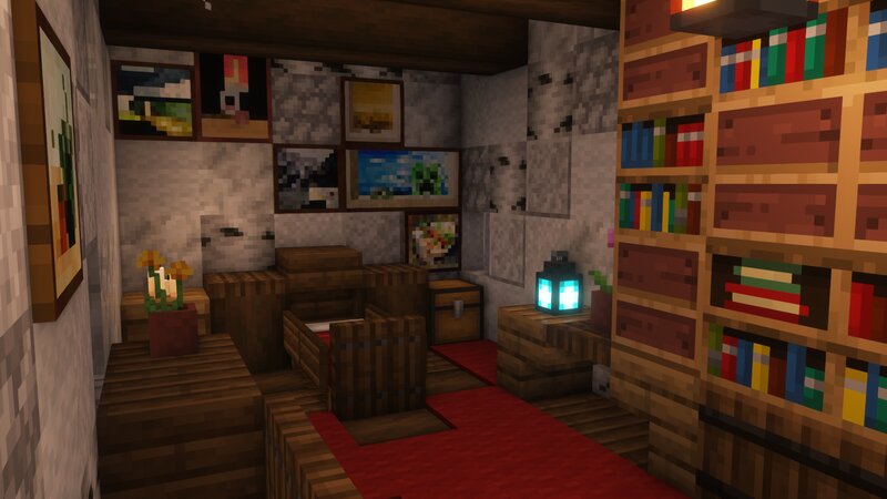 A medieval manor house [interior] Minecraft Map