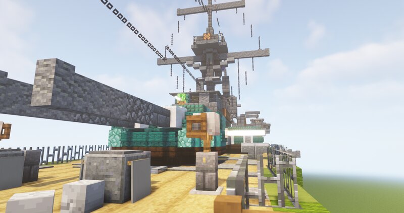 Fictional Dreadnought Minecraft Map