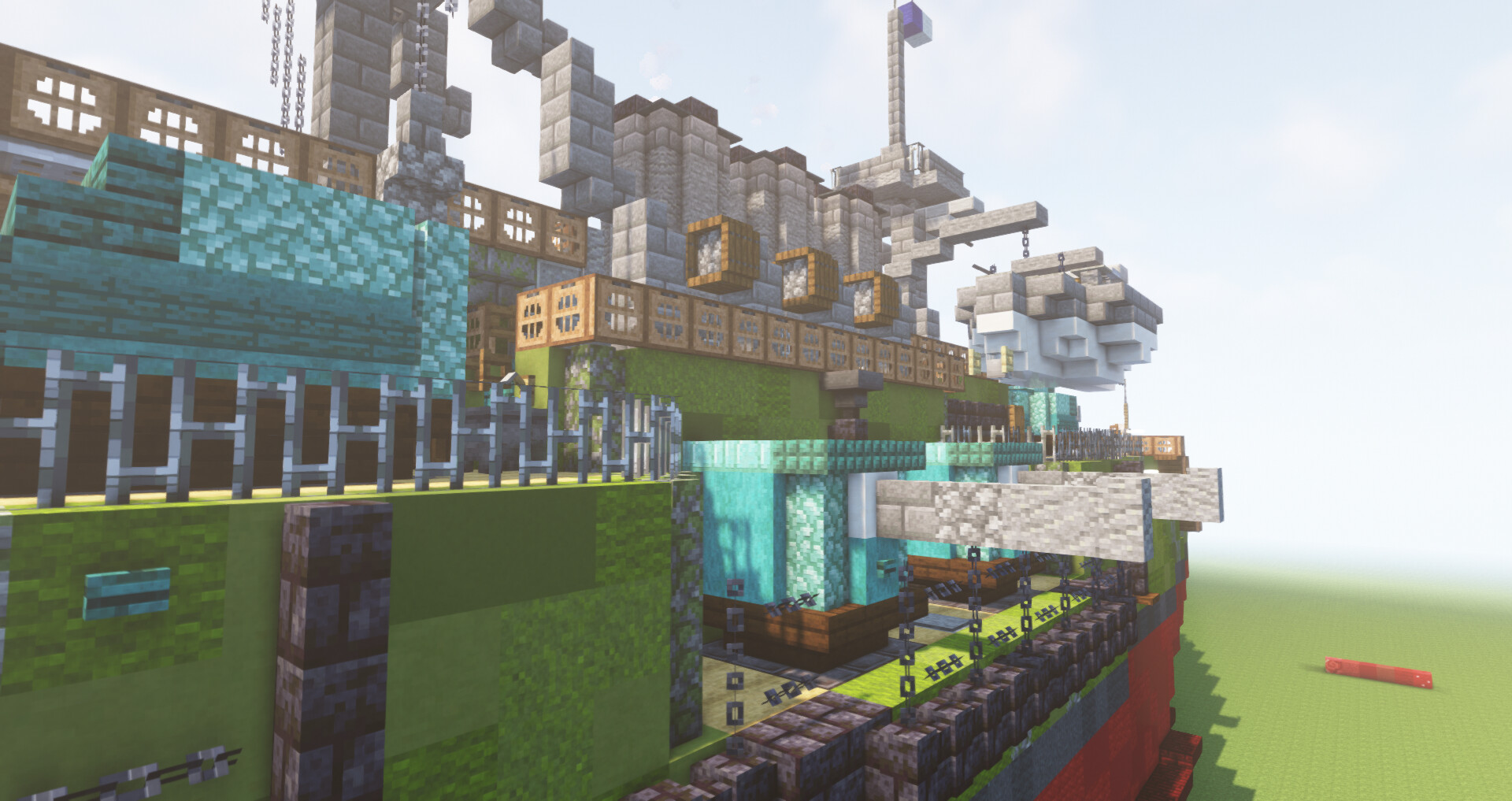 Fictional Dreadnought Minecraft Map