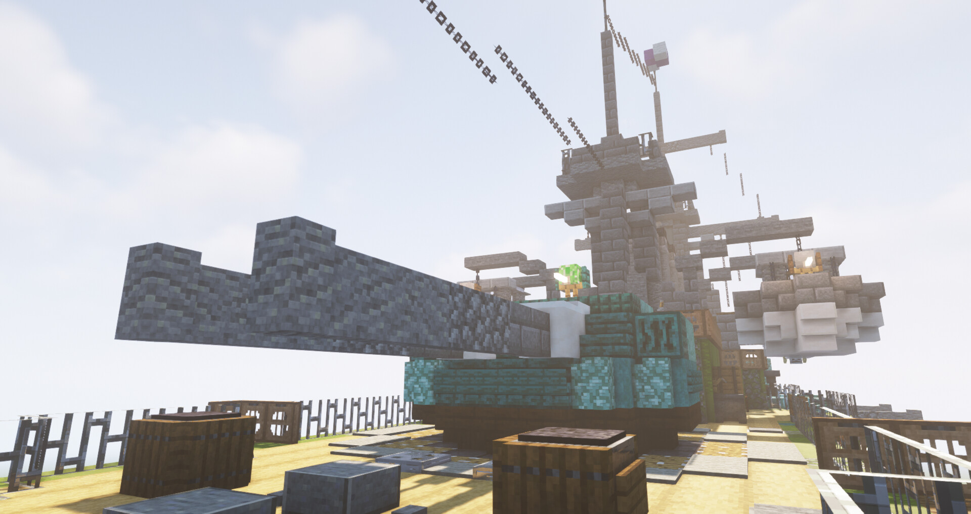 Fictional Dreadnought Minecraft Map