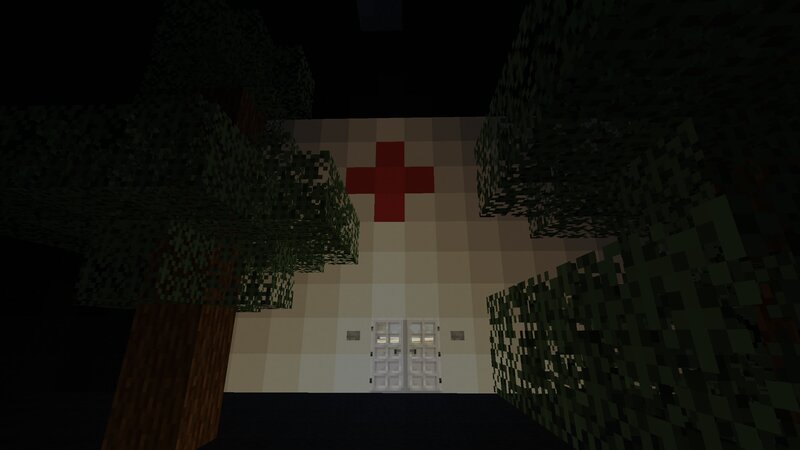 Non euclidean Horror hospital Minecraft Map