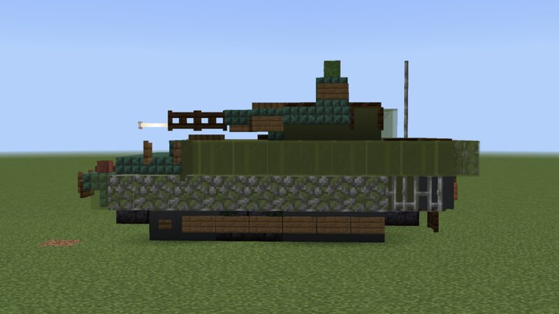 1.5:1 scale SPz Puma Minecraft Map