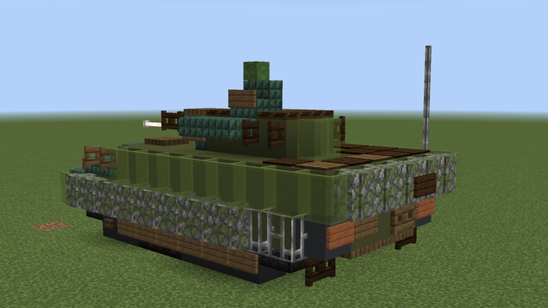 1.5:1 scale SPz Puma Minecraft Map