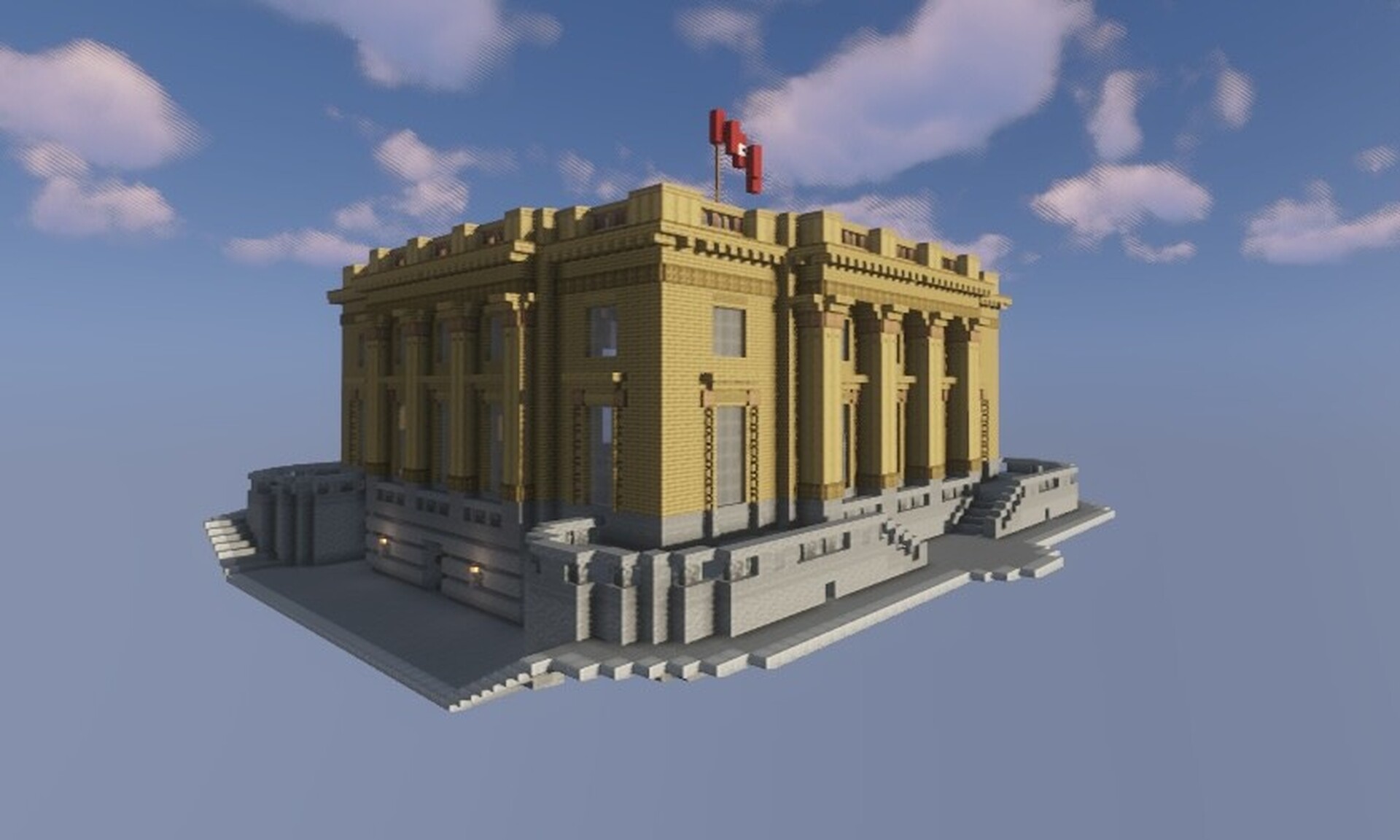 European Style Survival Friendly Base Minecraft Map