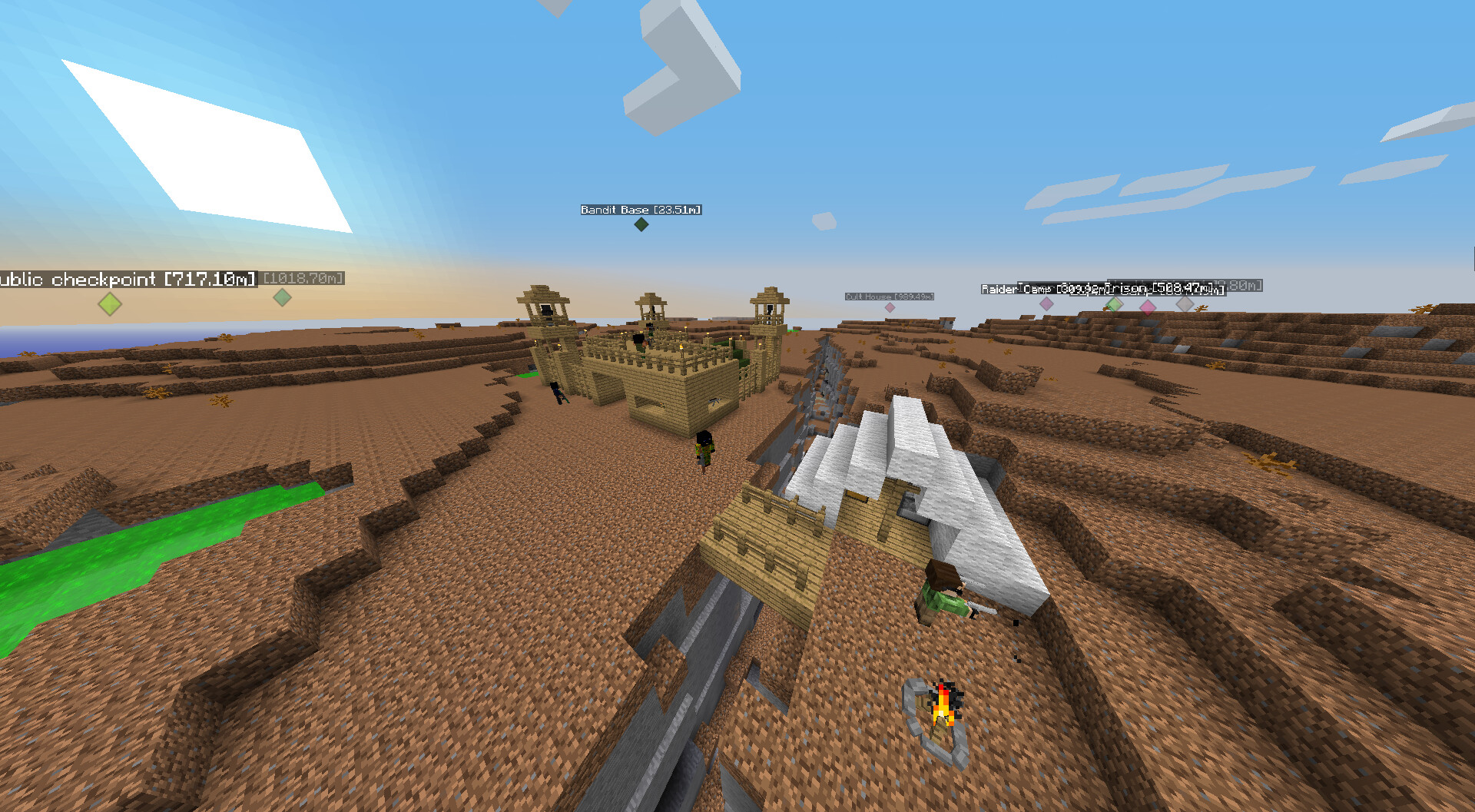 Flans Mod Wasteland Adventure Map Minecraft Map