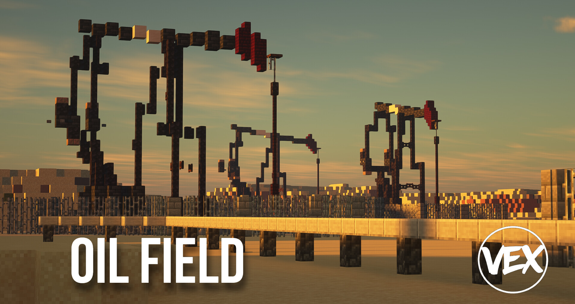 Oil Field | Builder's Forge Minecraft Map