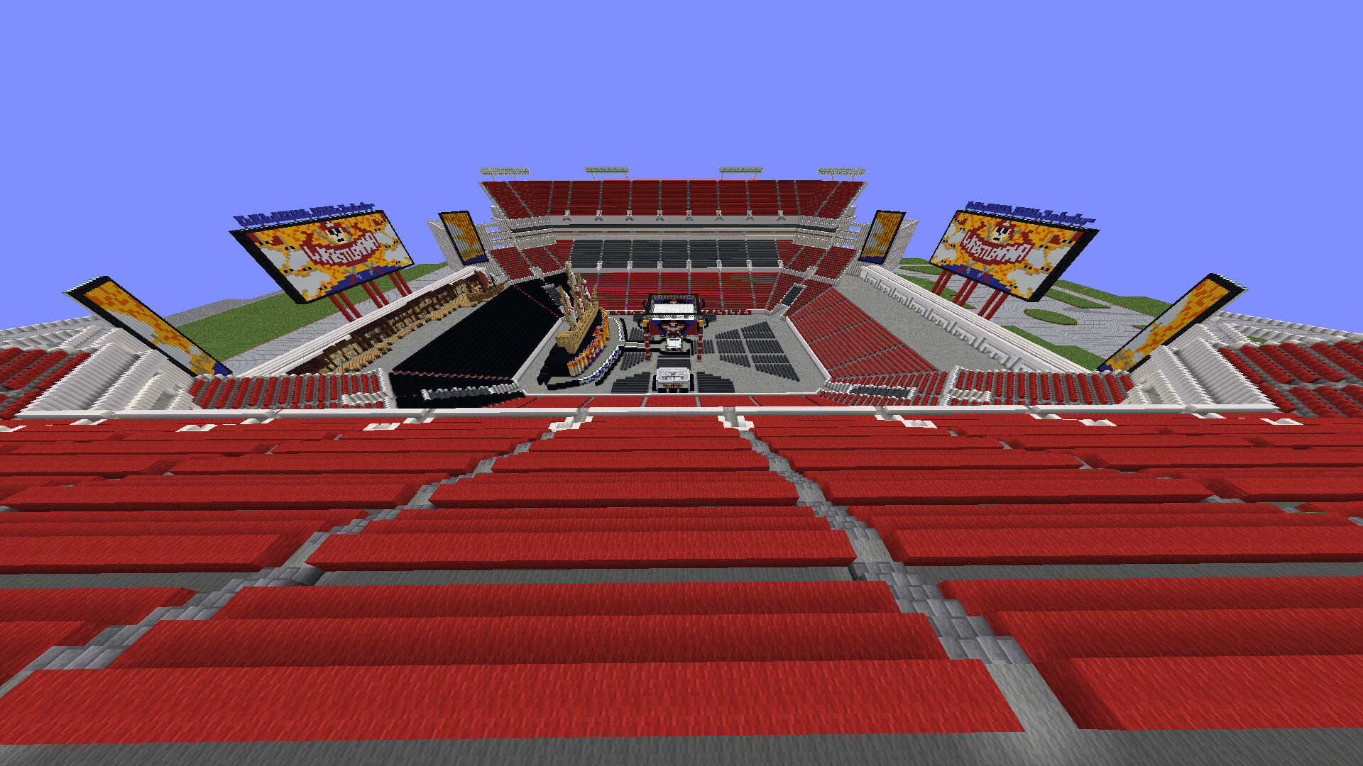WWE WRESTLEMANIA 37 – Raymond James Stadium Minecraft Map