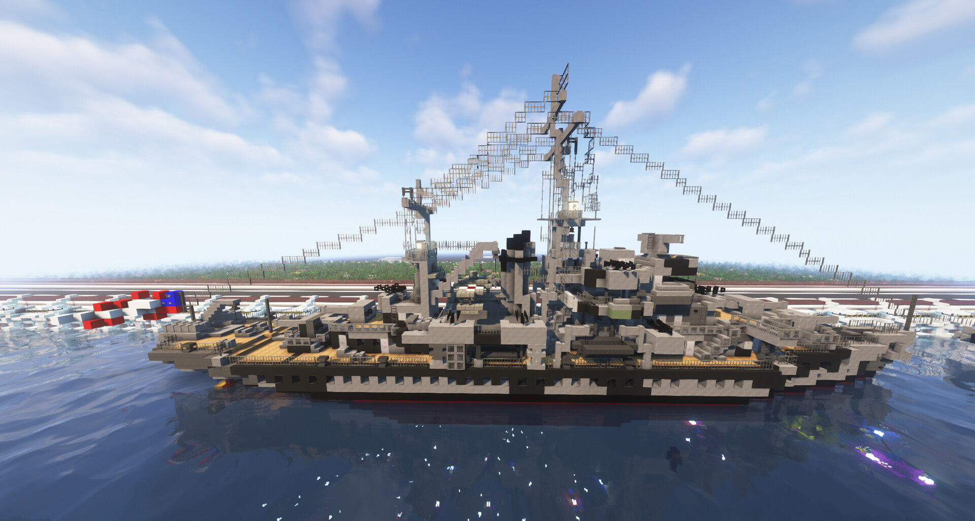 Erie-Class Gunboat Minecraft Map