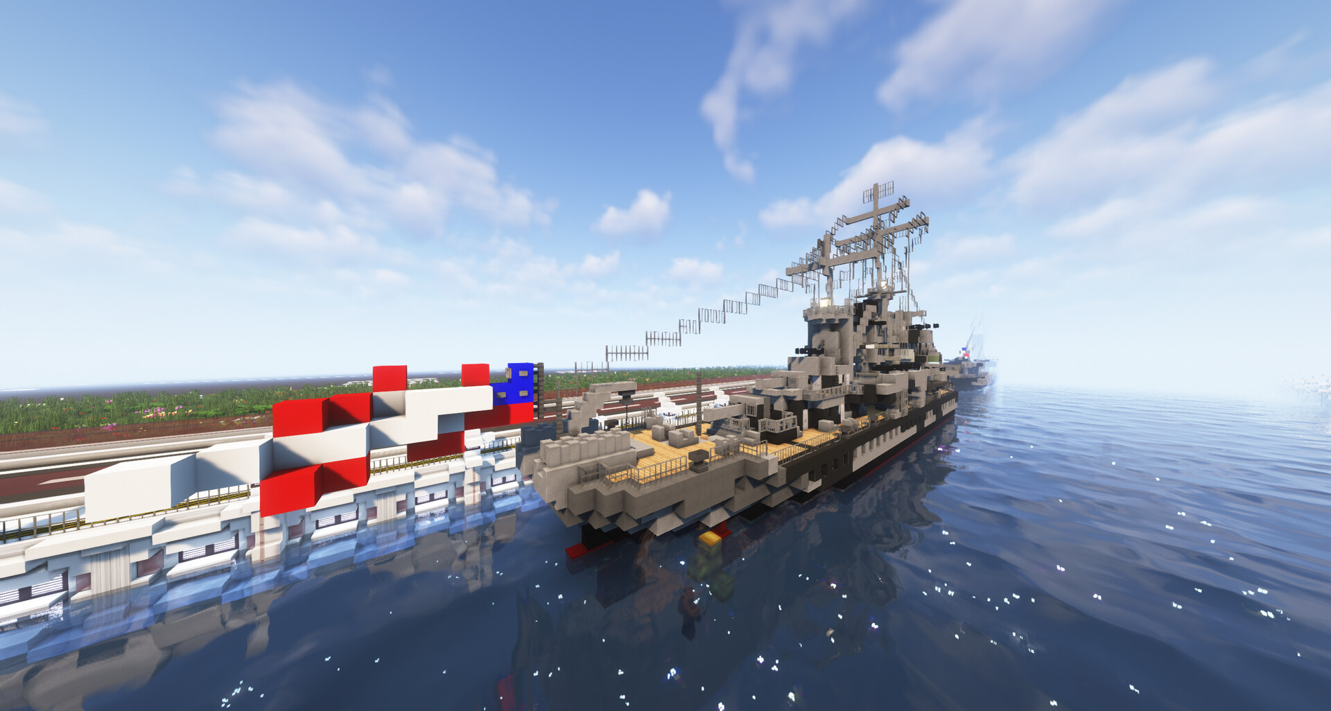 Erie-Class Gunboat Minecraft Map