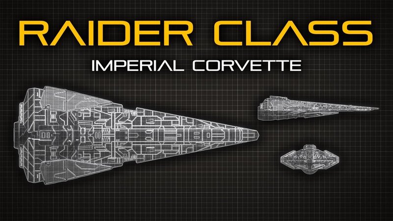 Star Wars | Imperial Raider-Class-Corvette | 1:1 Scale Minecraft Map