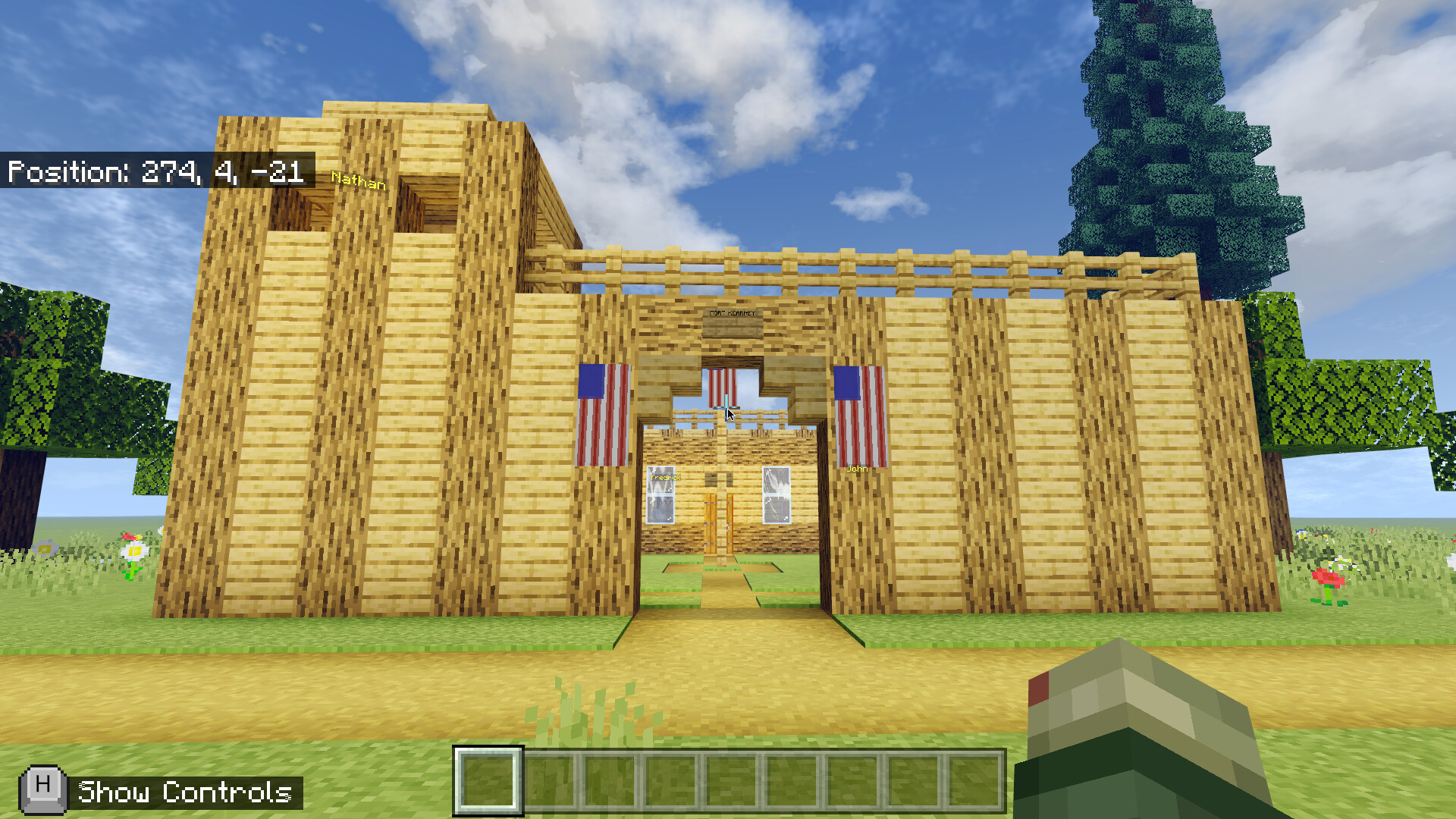 Oregon Trail Minecraft Map