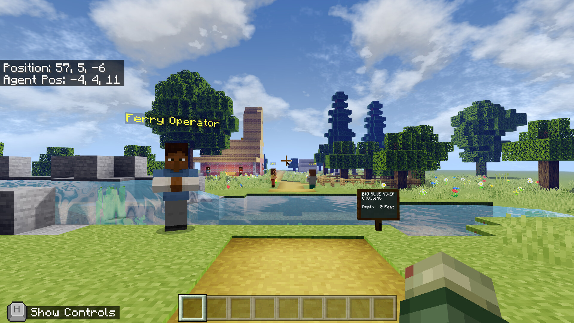 Oregon Trail Minecraft Map