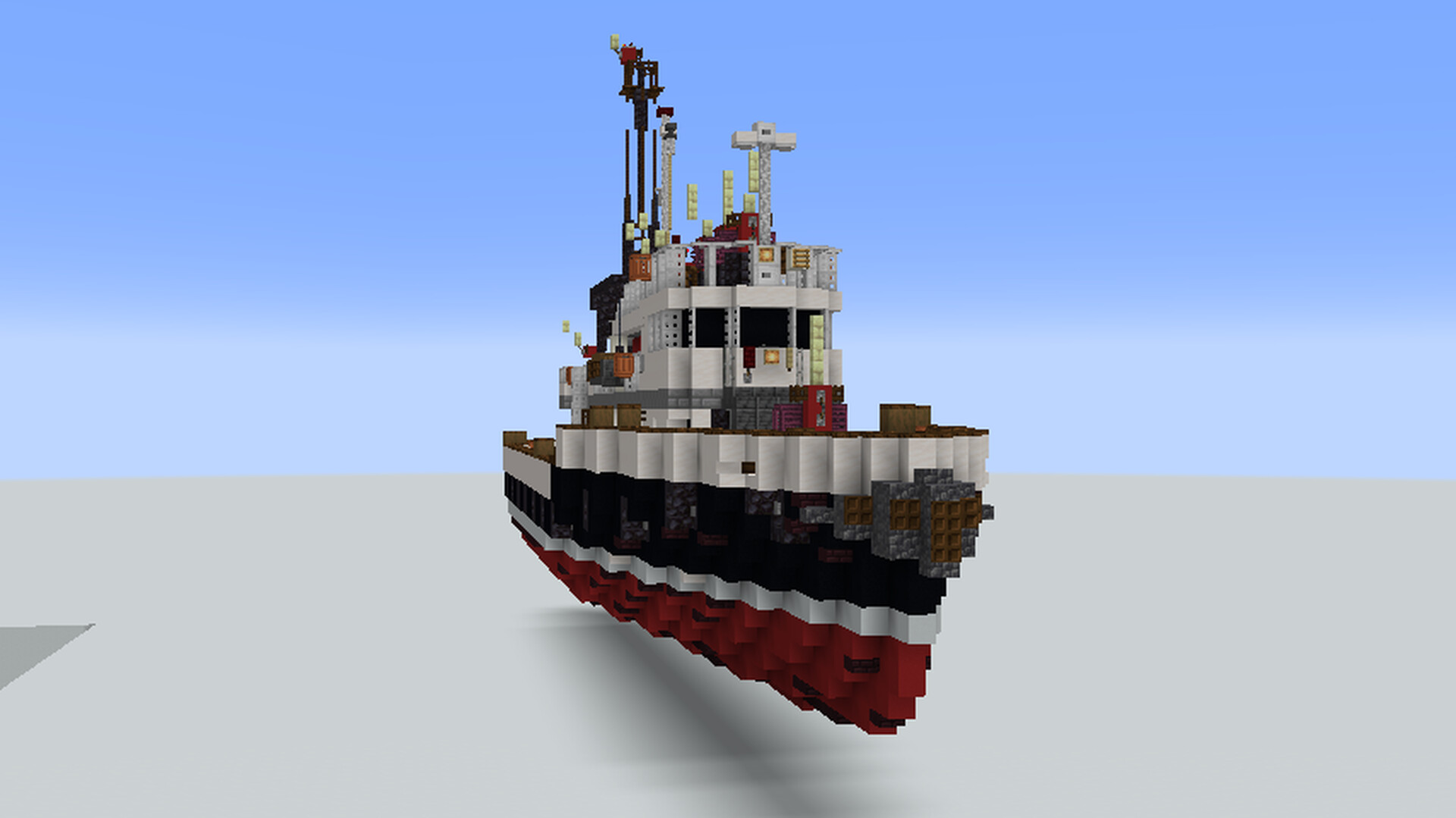 'Fire Fighter' NYC Fireboat [2/1 scale] Minecraft Map