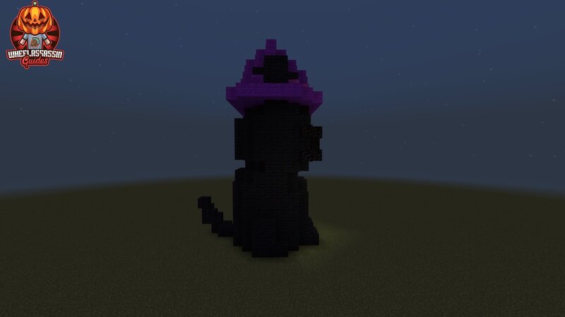 A witch's cat!! Minecraft Map