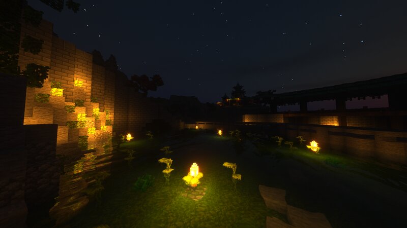 Liyue Harbour from Genshin Impact in Minecraft | 1:1 Scale Minecraft Map