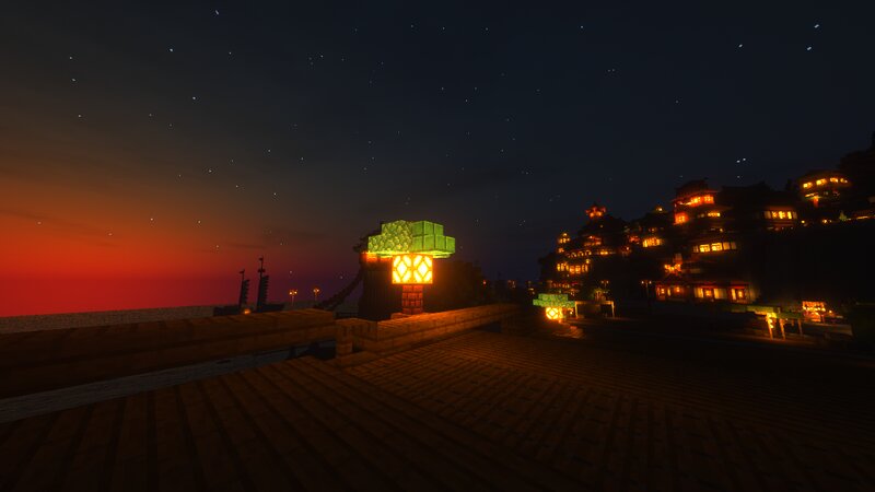 Liyue Harbour from Genshin Impact in Minecraft | 1:1 Scale Minecraft Map