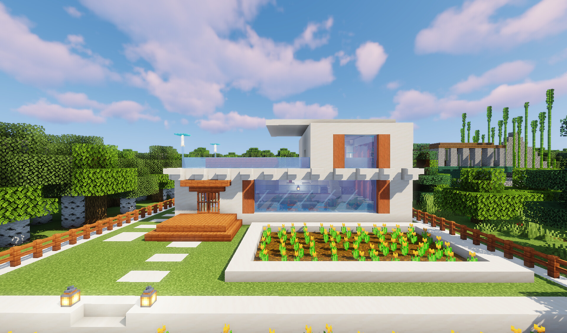 Modern Suburbia Hunt Minecraft Map