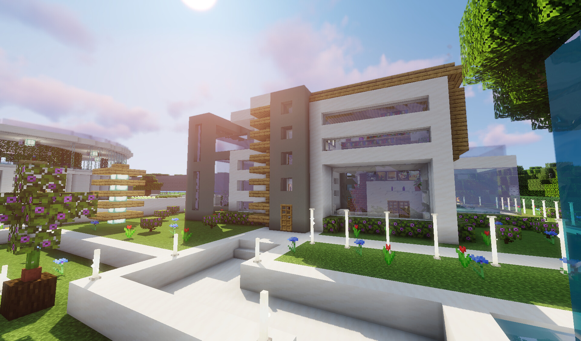 Modern Suburbia Hunt Minecraft Map