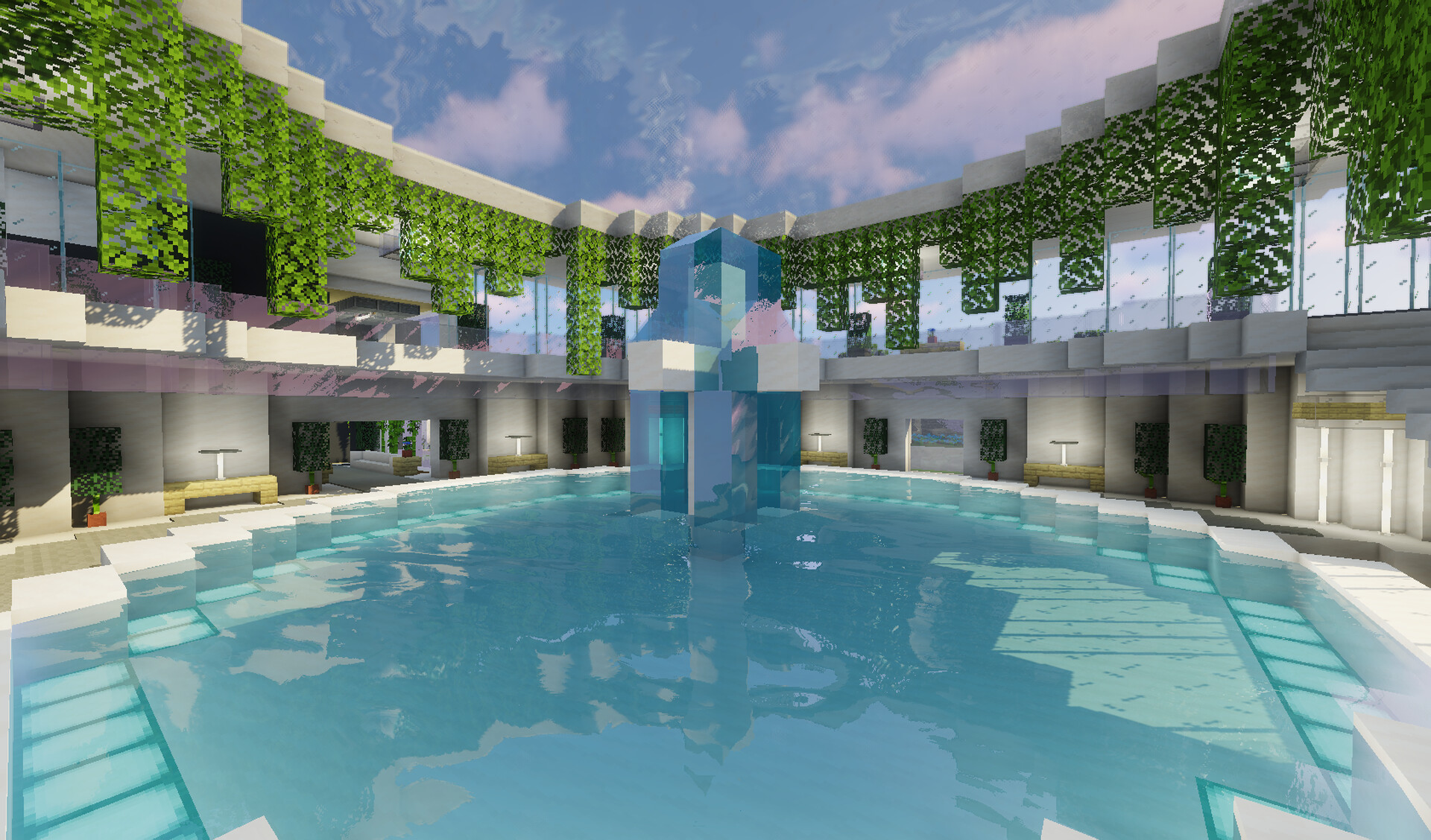 Modern Suburbia Hunt Minecraft Map