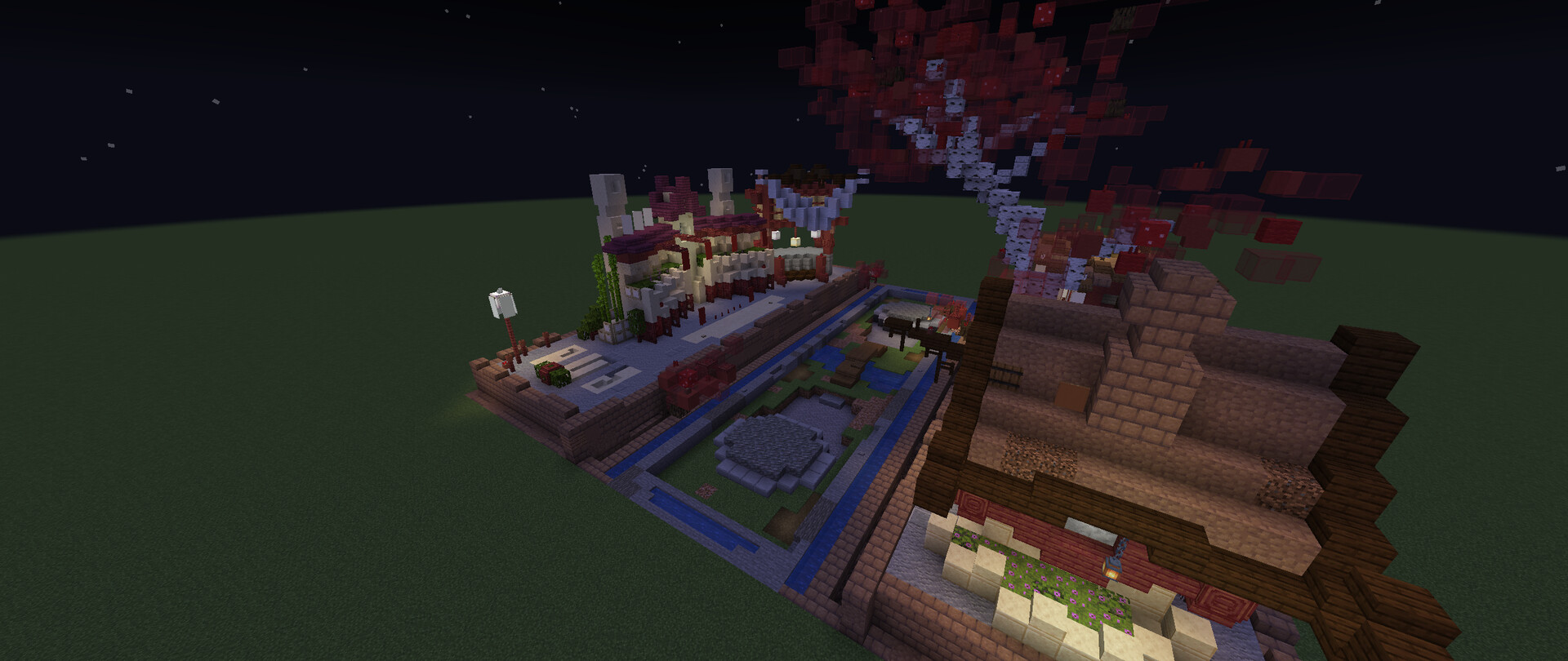 1.19 East Asian Inspired Fighting Grounds Minecraft Map