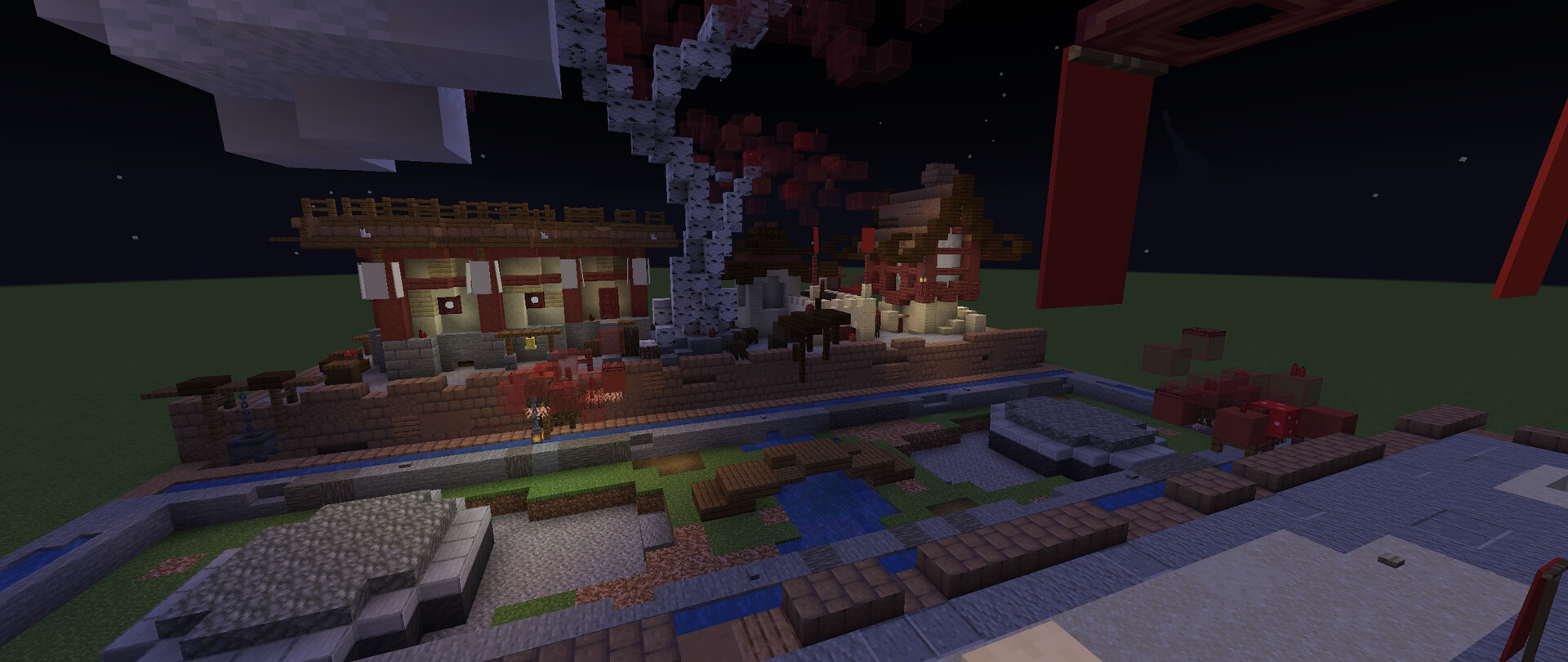 1.19 East Asian Inspired Fighting Grounds Minecraft Map