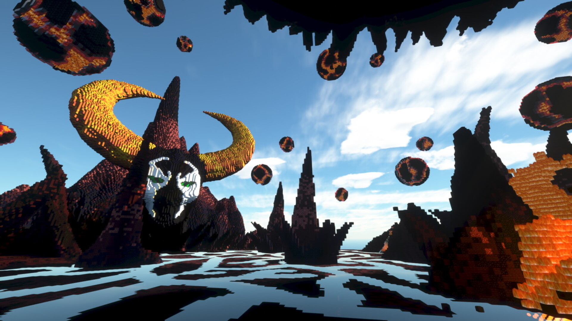 Hell Faction - Spawn + Warzone Minecraft Map