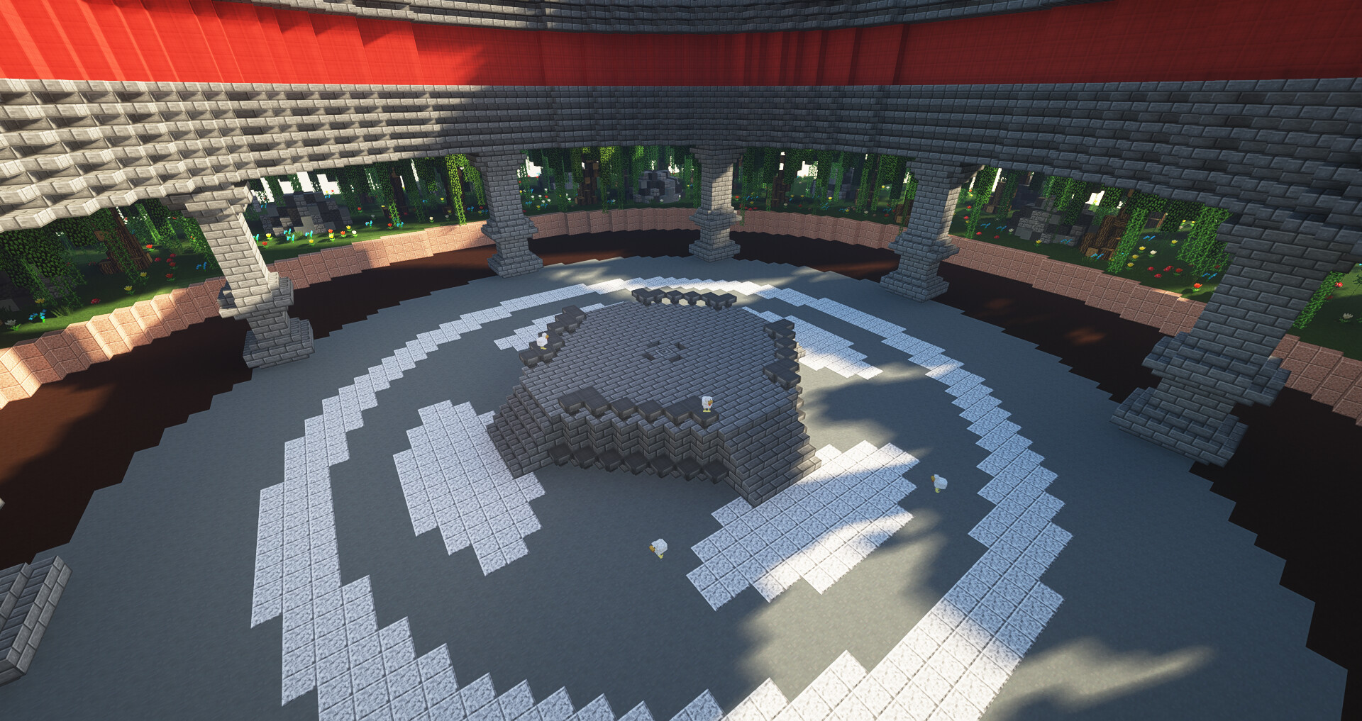 Map Gladiator spawn Minecraft Map