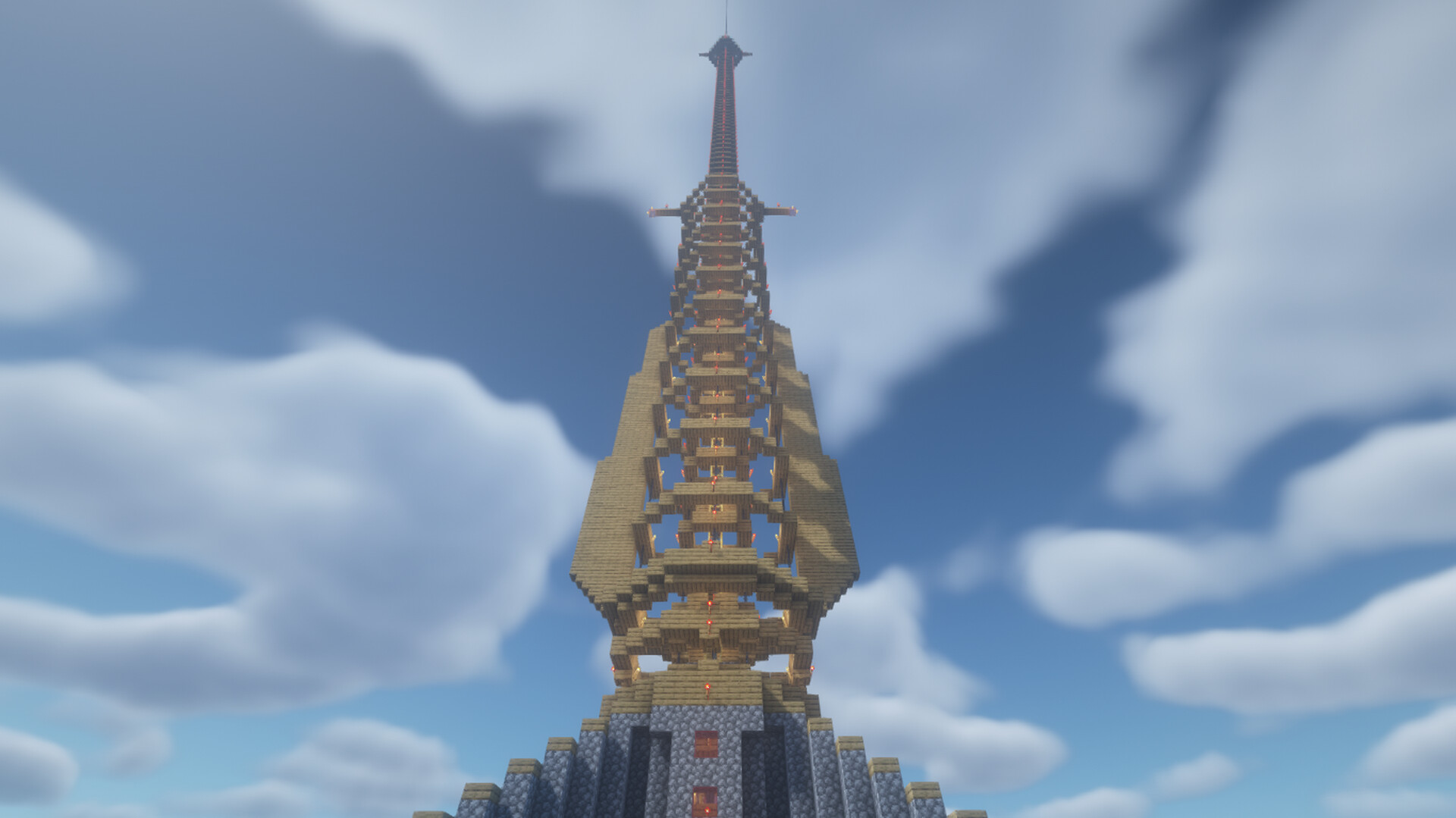 The Space Elevator Minecraft Map