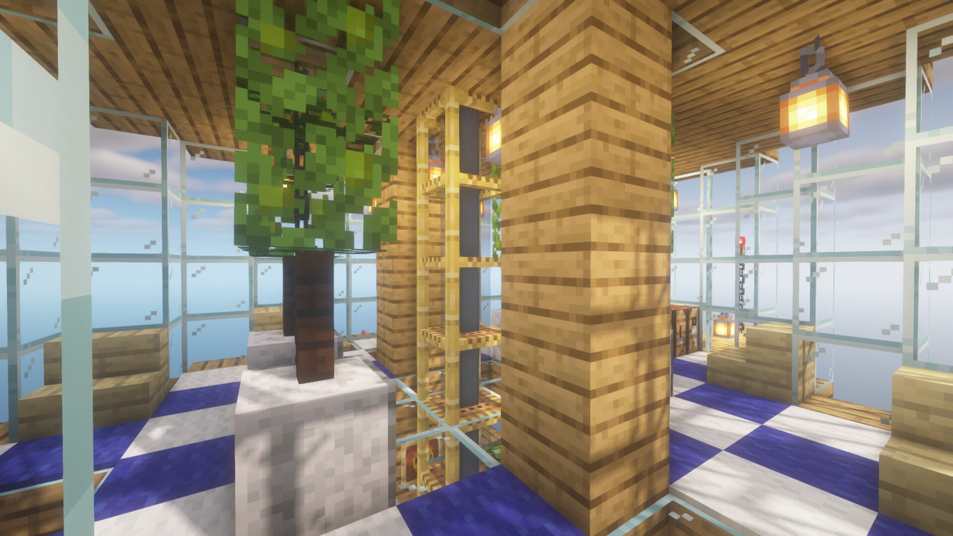 The Space Elevator Minecraft Map