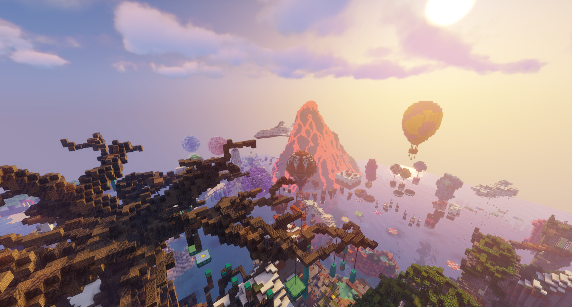 Panic at the Parkour!! Minecraft Map