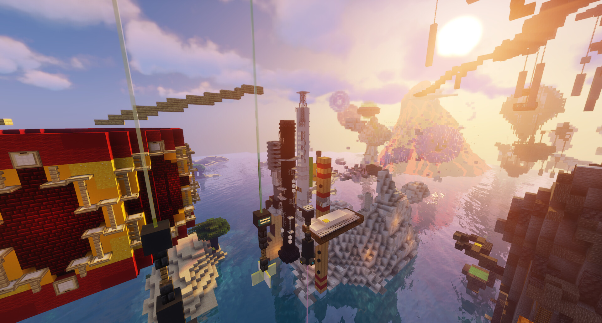 Panic at the Parkour!! Minecraft Map